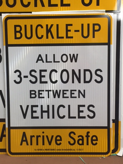 Signs – Arrive Safe USA.org
